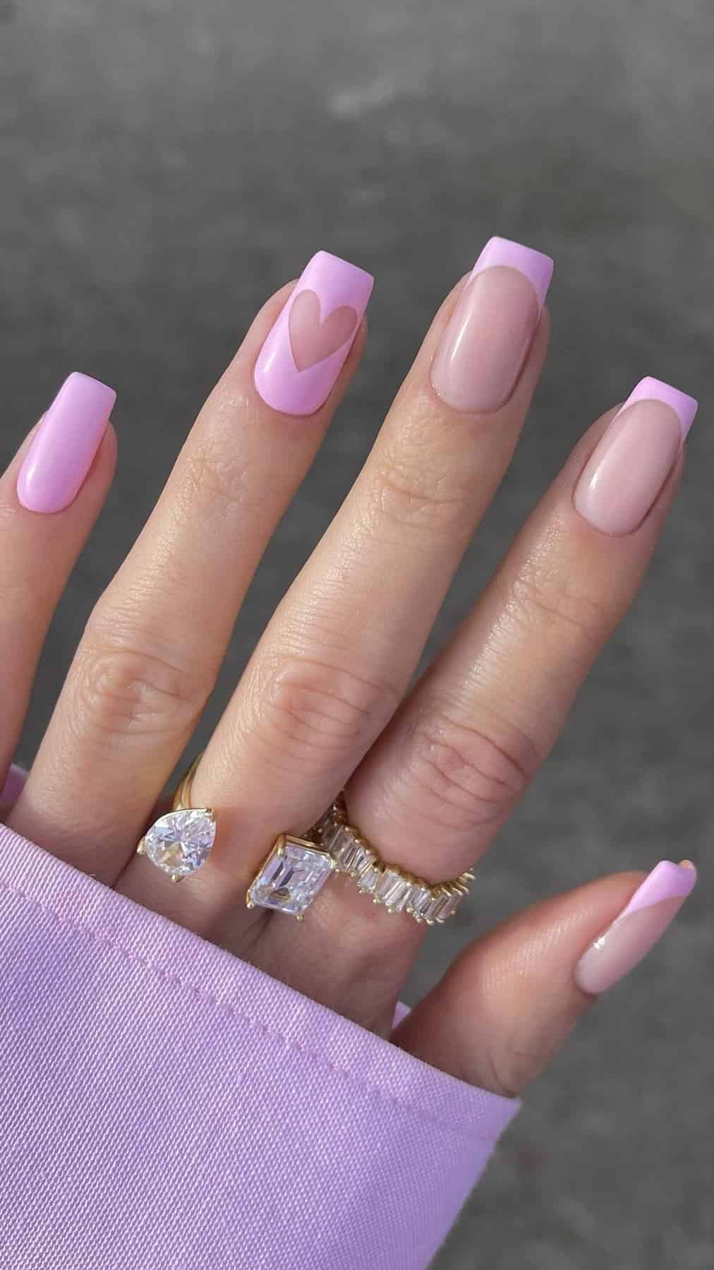 25 French Tip Square Nails Designs: From Classic To Creative Inspiration!
